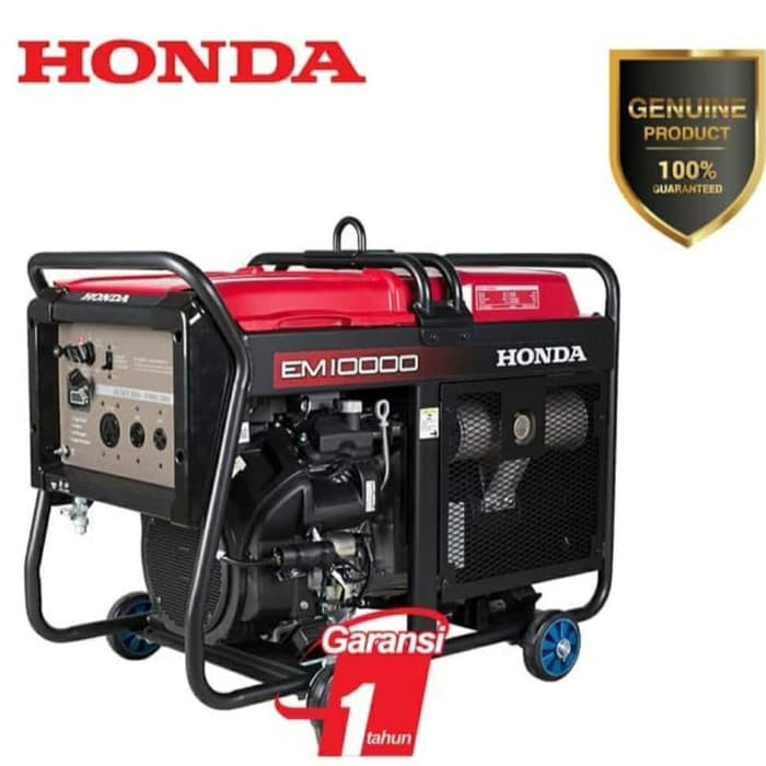 Jual DLN | genset / generator bensin merk honda em10000 + wheel kit set ...