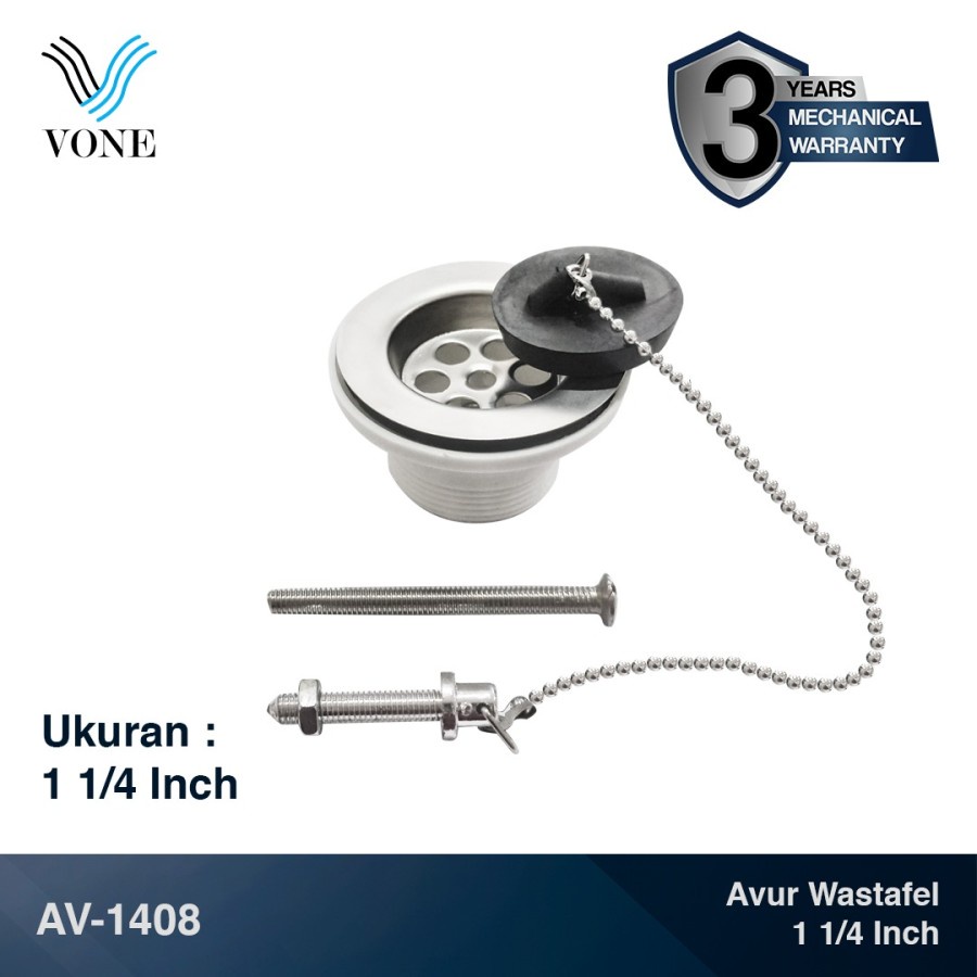 Jual VONE AV-1408 Avur Apur 1 1/4 Inch Sink Wastafel Cuci Piring ...