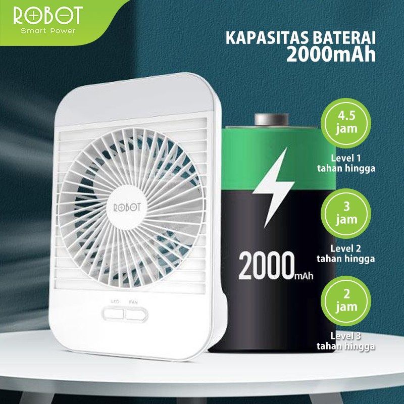Jual ROBOT RT BF14 KIPAS ANGIN MINI ROBOT FAN KECIL GARANSI RESMI ASLI ...