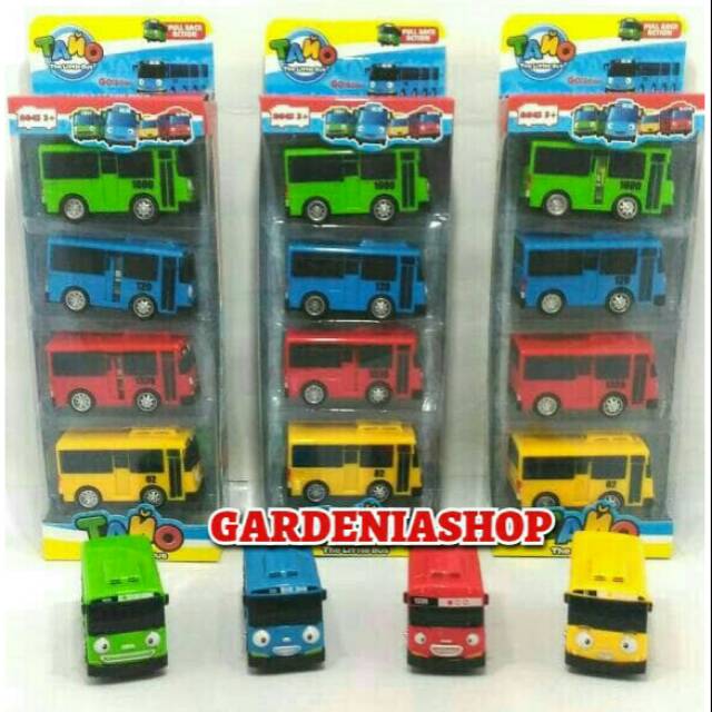 Jual MAINAN LITTLE BUS TAYO SLIDING DOOR PINTU BISA DIBUKA BIS MAINAN ...