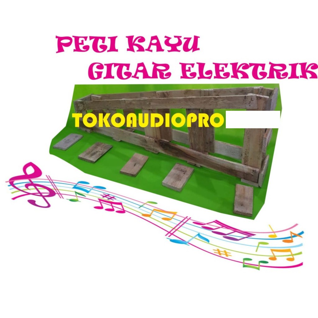 Jual Packing Kayu Gitar / Extra Packing Kayu Gitar / Peti Kayu Xtra ...