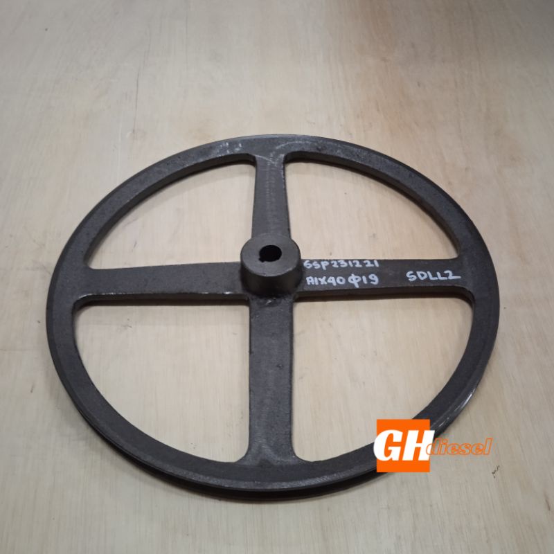Jual pulley pully puli jalur cor A1 x 40 cm / 16 inch as 19 dan 25,4 ...