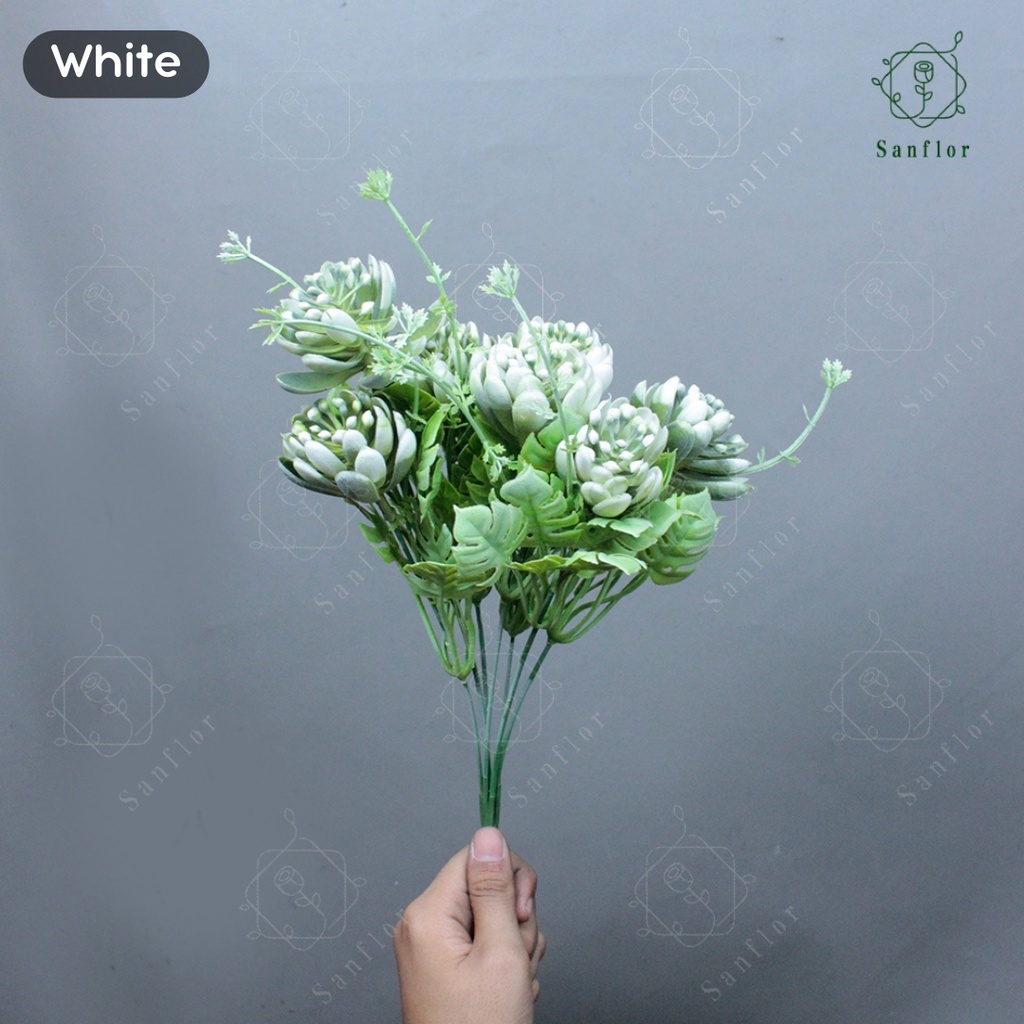 Jual MINI LOTUS TERATAI 7CABANG/ARTIFICIAL LOTUS | Shopee Indonesia