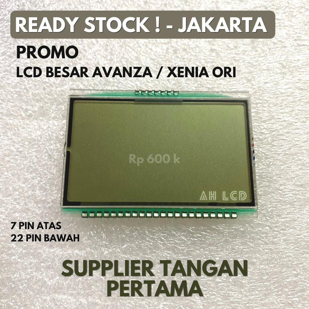 Jual LCD Speedometer AVANZA LCD XENIA (BESAR) ORI - Ready stok JAKARTA ...