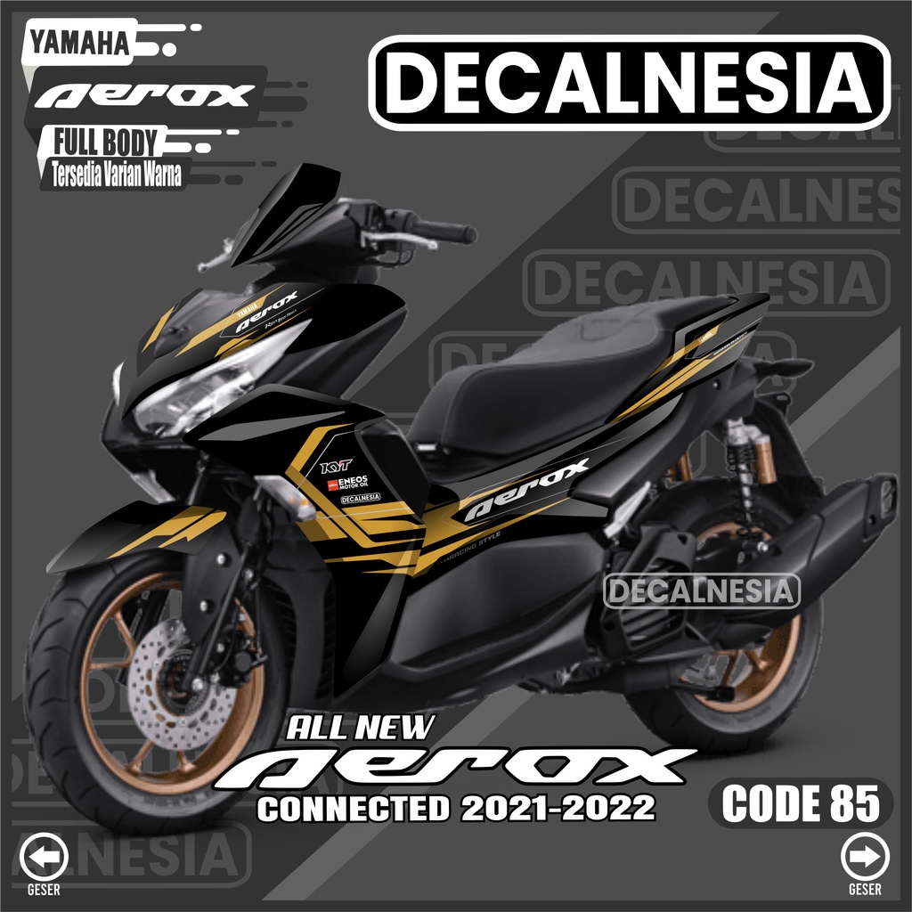 Jual Stiker Decal Aerox 2021 2022 Full Body Sticker Motor Connected 155 ...