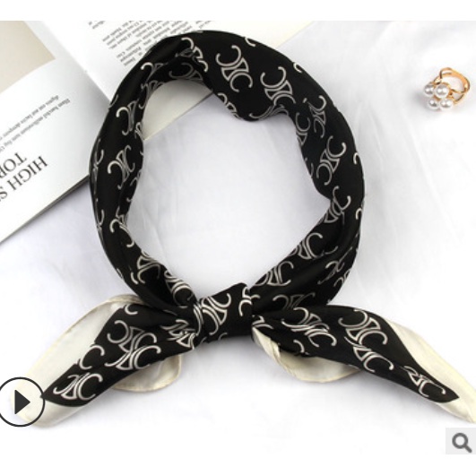 Jual Syal rambut retro feminin dan elegan/penggunaan pesta bisnis/syal ...