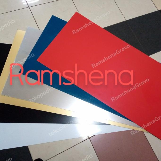 Jual Gravoplay bahan papan panel / nametag / name plate/60x120cm tbal 1 ...