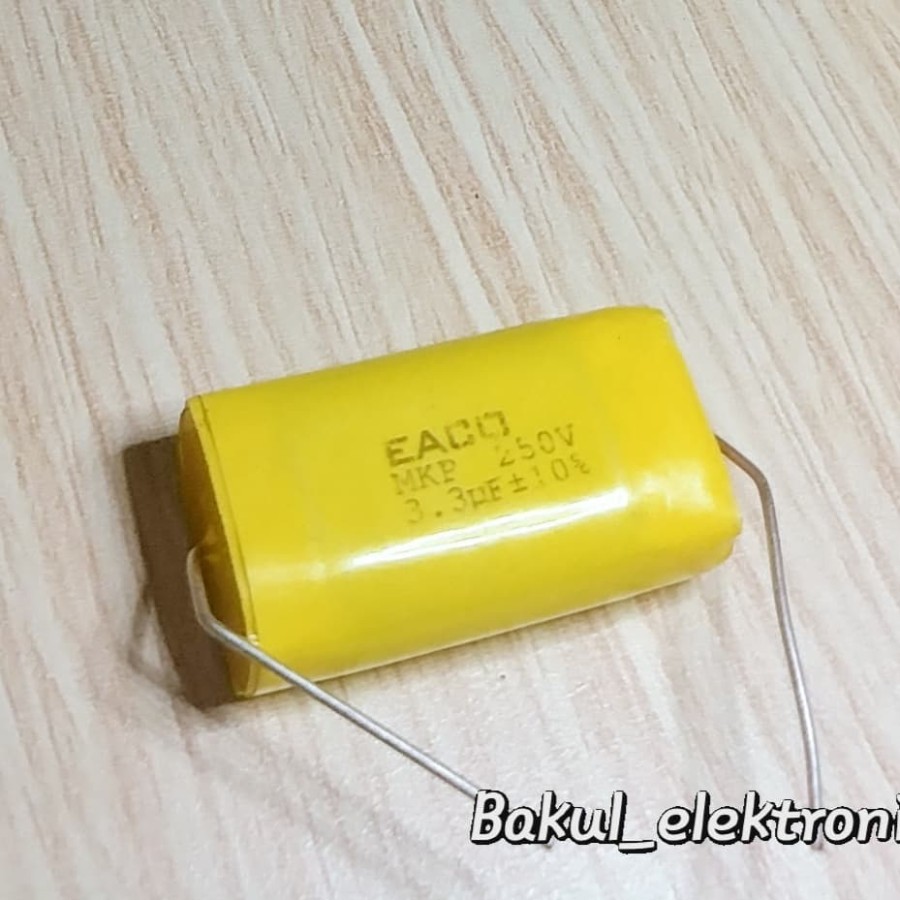 Jual CAPACITOR MKP EACO 3.3UF 250V | Shopee Indonesia