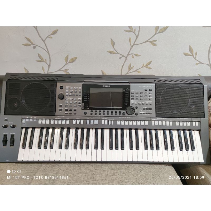 Jual Yamaha PSR S770 kondisi mulus | Shopee Indonesia