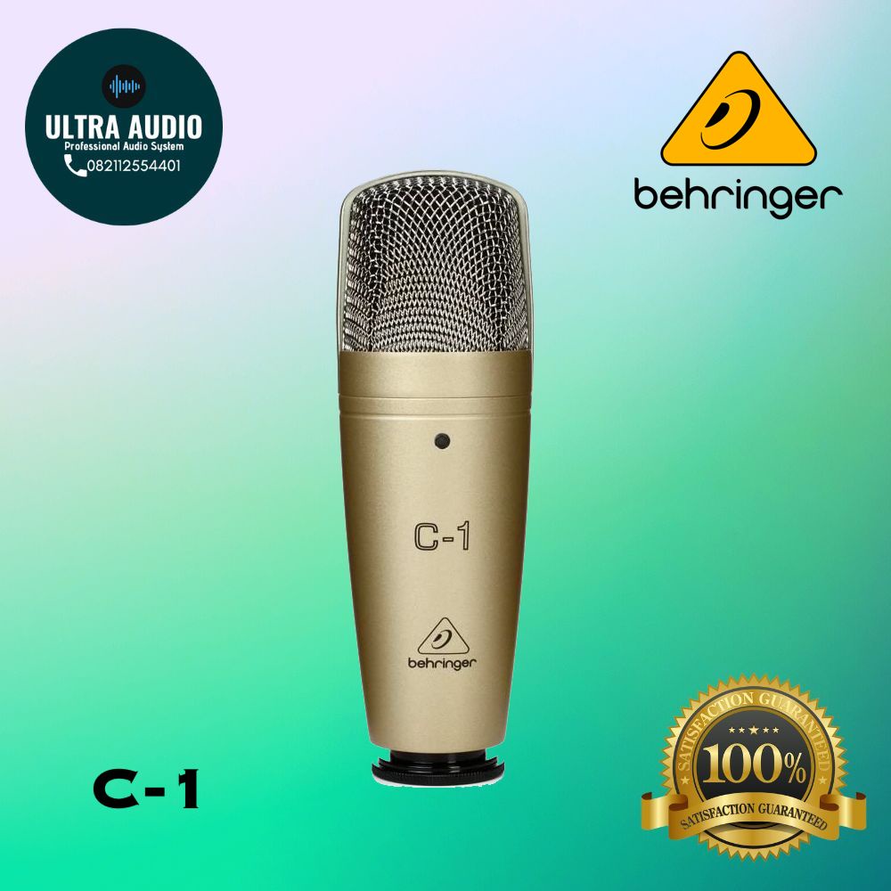 Jual Behringer C1 / C-1 / C 1 Recording Condenser Microphone Mic ...