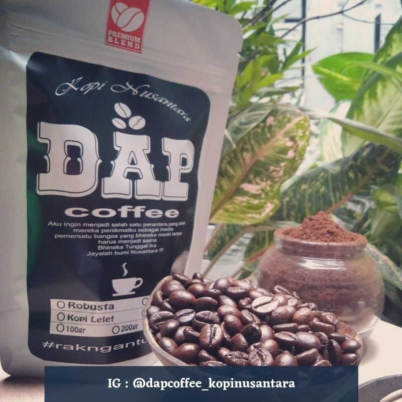 Jual Kopi Bubuk Premium Blend Robusta Arabica Kopi Nusantara 100% Kopi ...