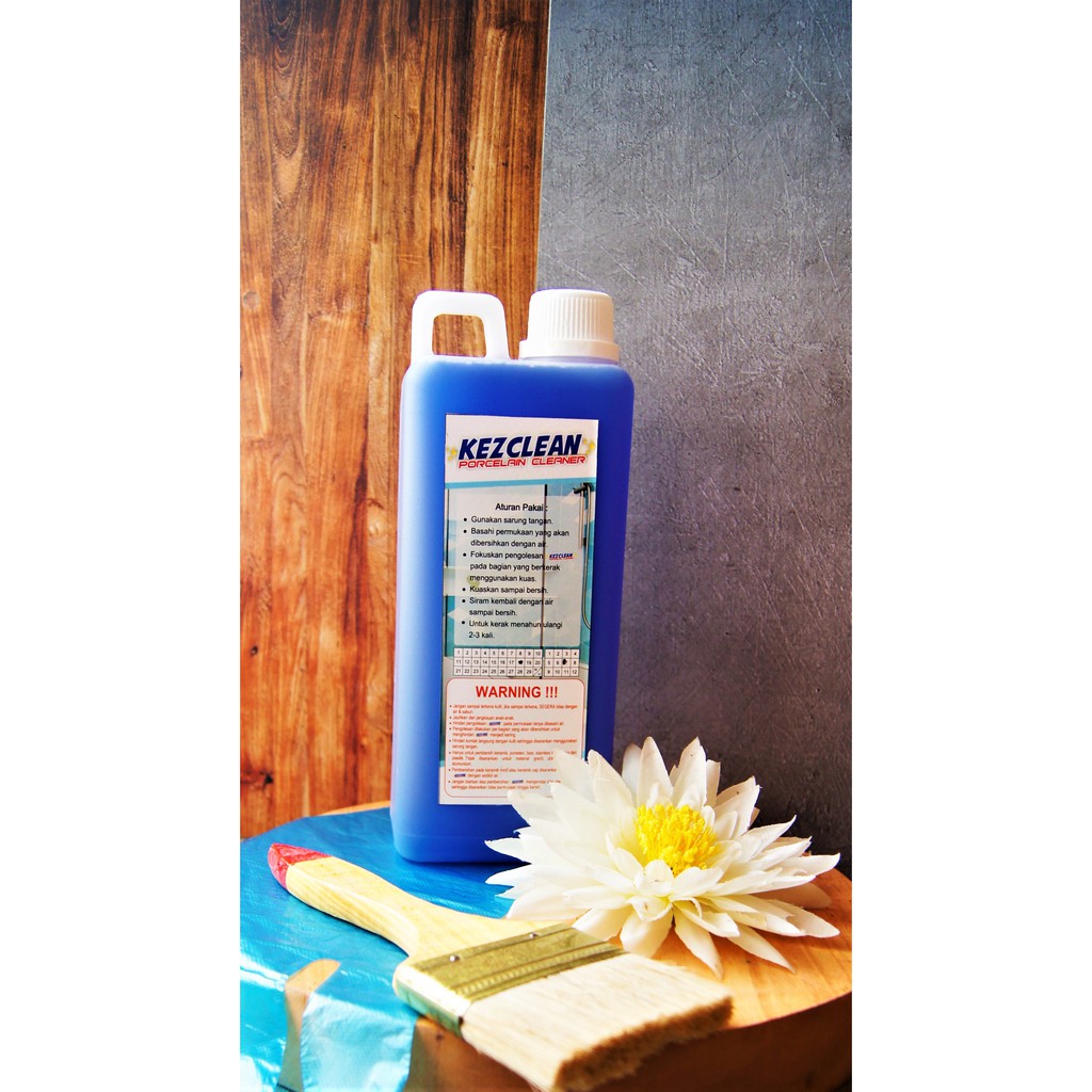 Jual KEZCLEAN : Porcelain Cleaner 1 (Satu) Liter | Shopee Indonesia