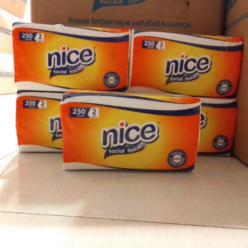 Jual Tisu Nice 250 Sheets 2 Ply | Shopee Indonesia