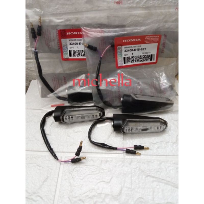 Jual lampu sen LED / sen rating cb 150 LED PNP Vario 150 LED,ADV 1 set ...