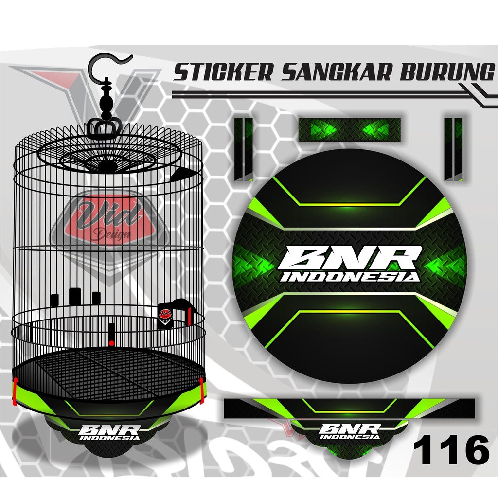 Jual Decal Kandang Murai Stiker Sangkar Murai Tebok Bulat bnr No 1 2 3 ...