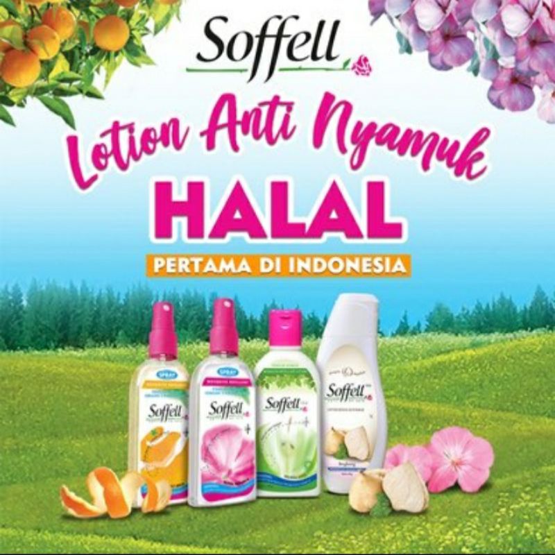 Jual Soffel Lotion Botol Antinyamuk 60gr | Bengkoang | Kulit Jeruk ...