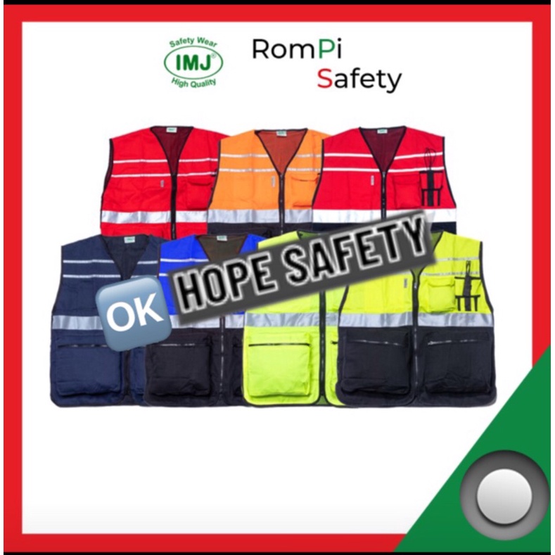 Jual Rompi safety / Rompi Kerja Scotlight 3M / Rompi Kombinasi -hijau ...