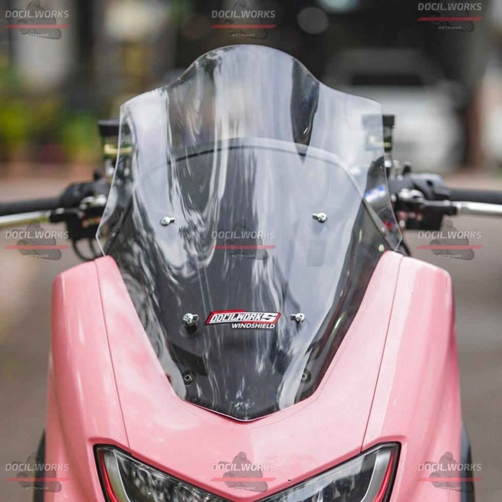 Jual Visor Nmax Model TDR SIRIP Winshield Yamaha Nmax NEW OLD Visor ...