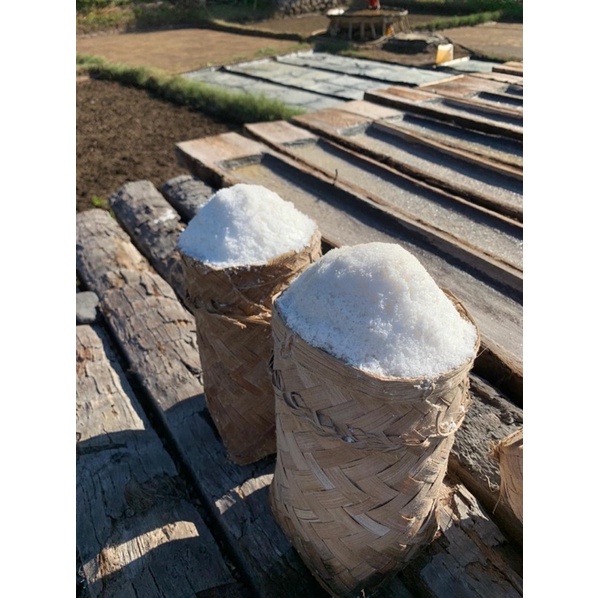 Jual GARAM LAUT MURNI 200gr - natural sea salt desa les tejakula-sea ...