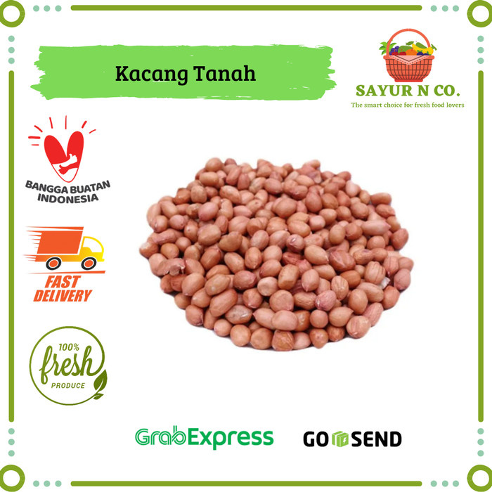 Jual Kacang Tanah Mentah Kulit Ari | Sayur N Co Bekasi | Shopee Indonesia