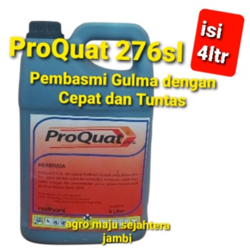 Jual Herbisida ProQuat 276sl isi 4 liter | Shopee Indonesia