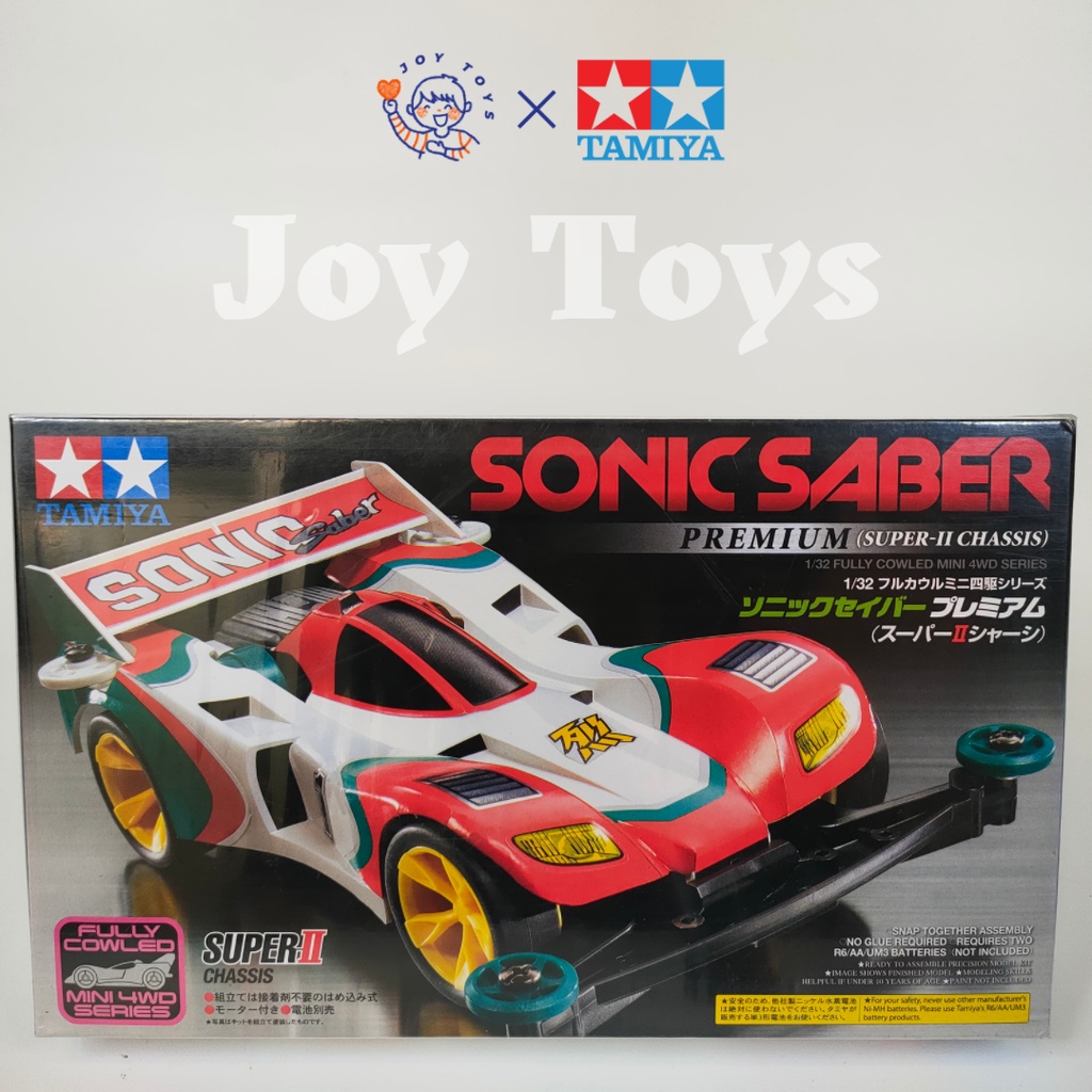 Jual Tamiya Original Sonic Saber Premium Super II Chassis 1 pcs ...