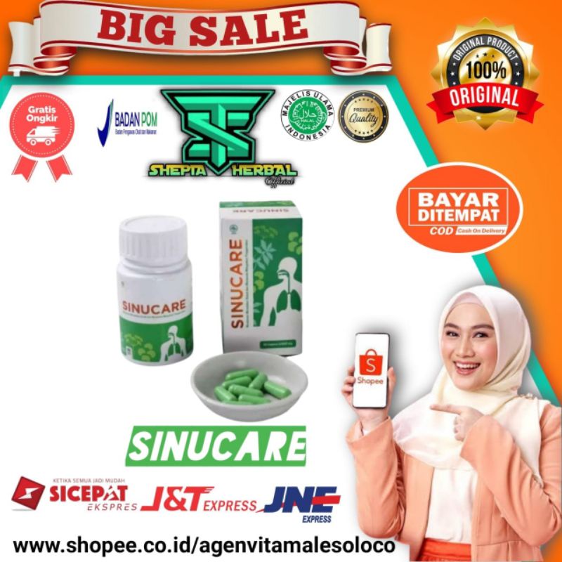 Jual Sinucare Asli Original Obat Herbal Mengatasi Asma & Sinusitis ...