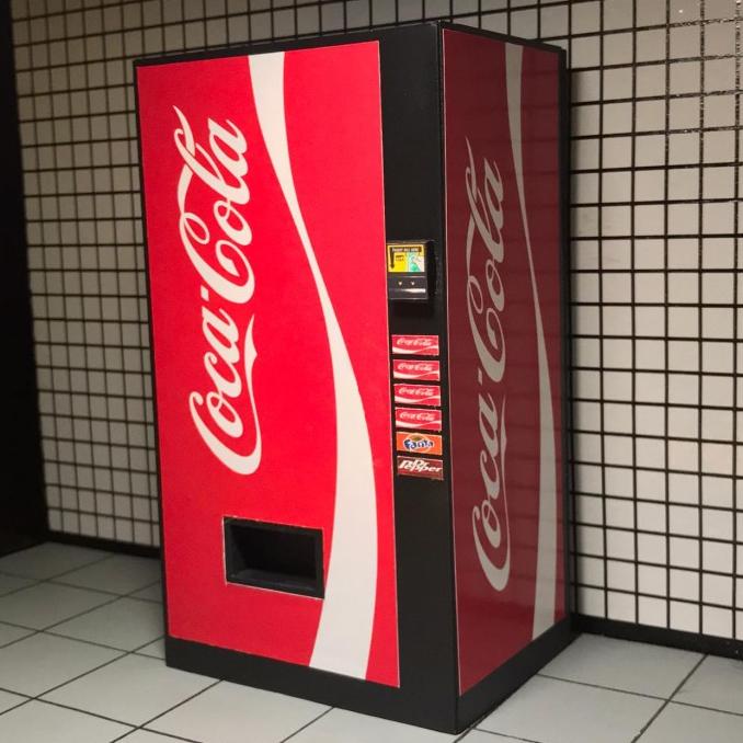 Jual (BISA COD) Miniatur Skala 1/12 Vending Machine Coca Cola Kitbash ...