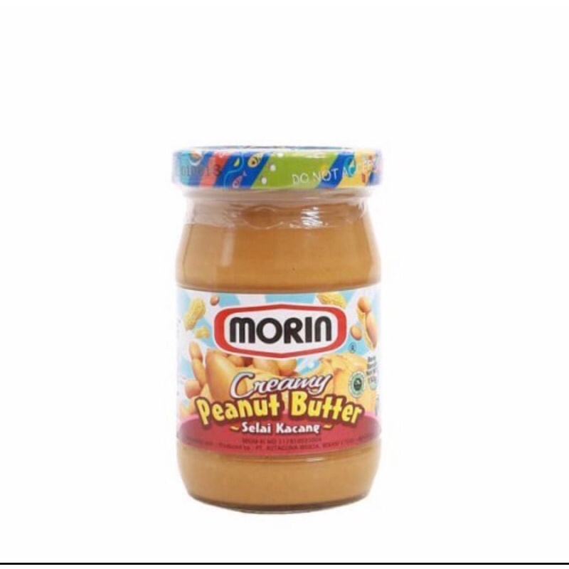 Jual Morin Peanut Butter Creamy 150gr Selai Kacang Topping Roti Isian ...
