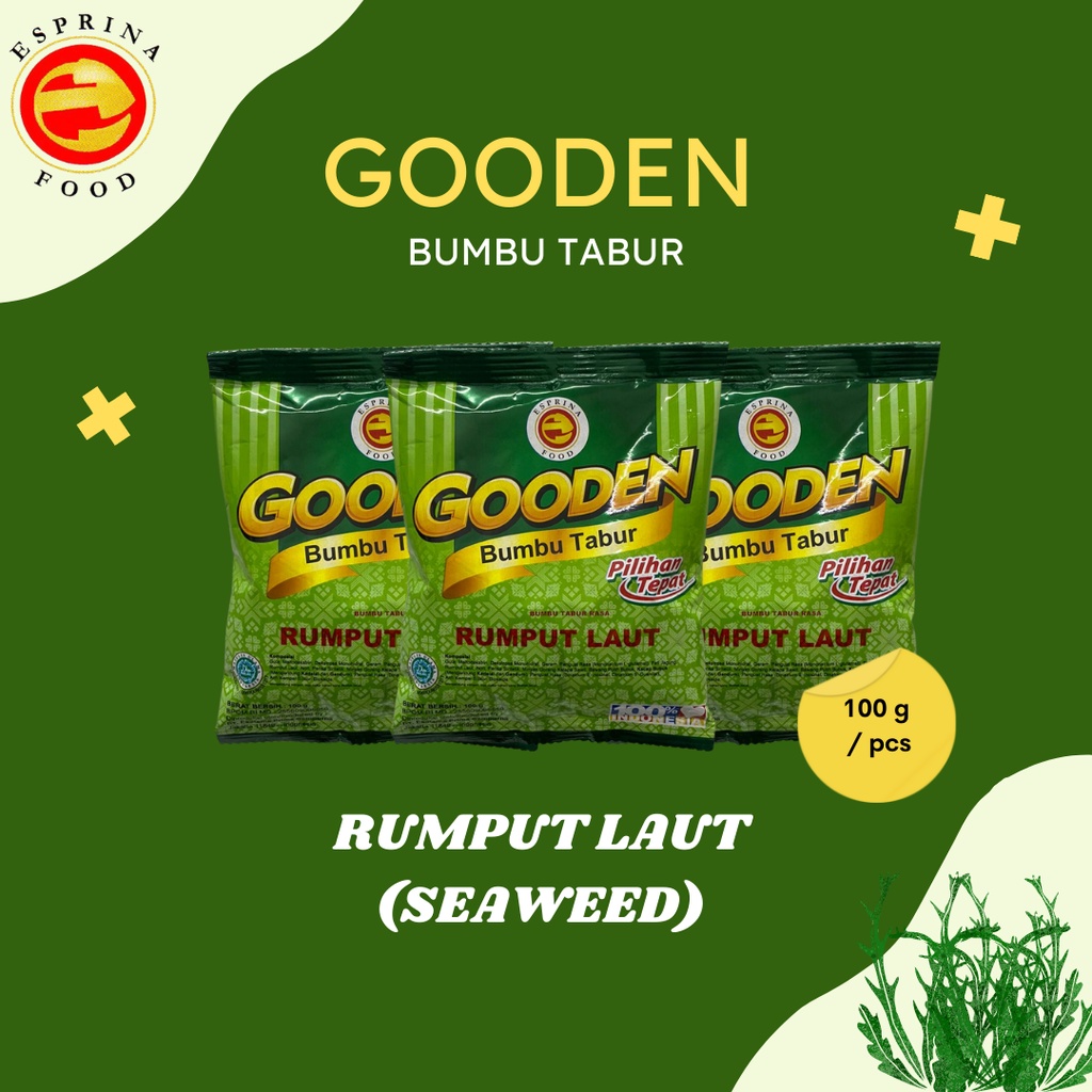 Jual Bumbu Tabur - GOODEN - Rasa Rumput Laut - SEAWEED - Rumput Laut ...