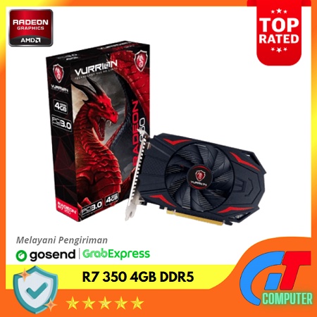 Jual VGA R7-350 4GB DDR5 128BIT VURRION RADEON SERIES | Shopee Indonesia