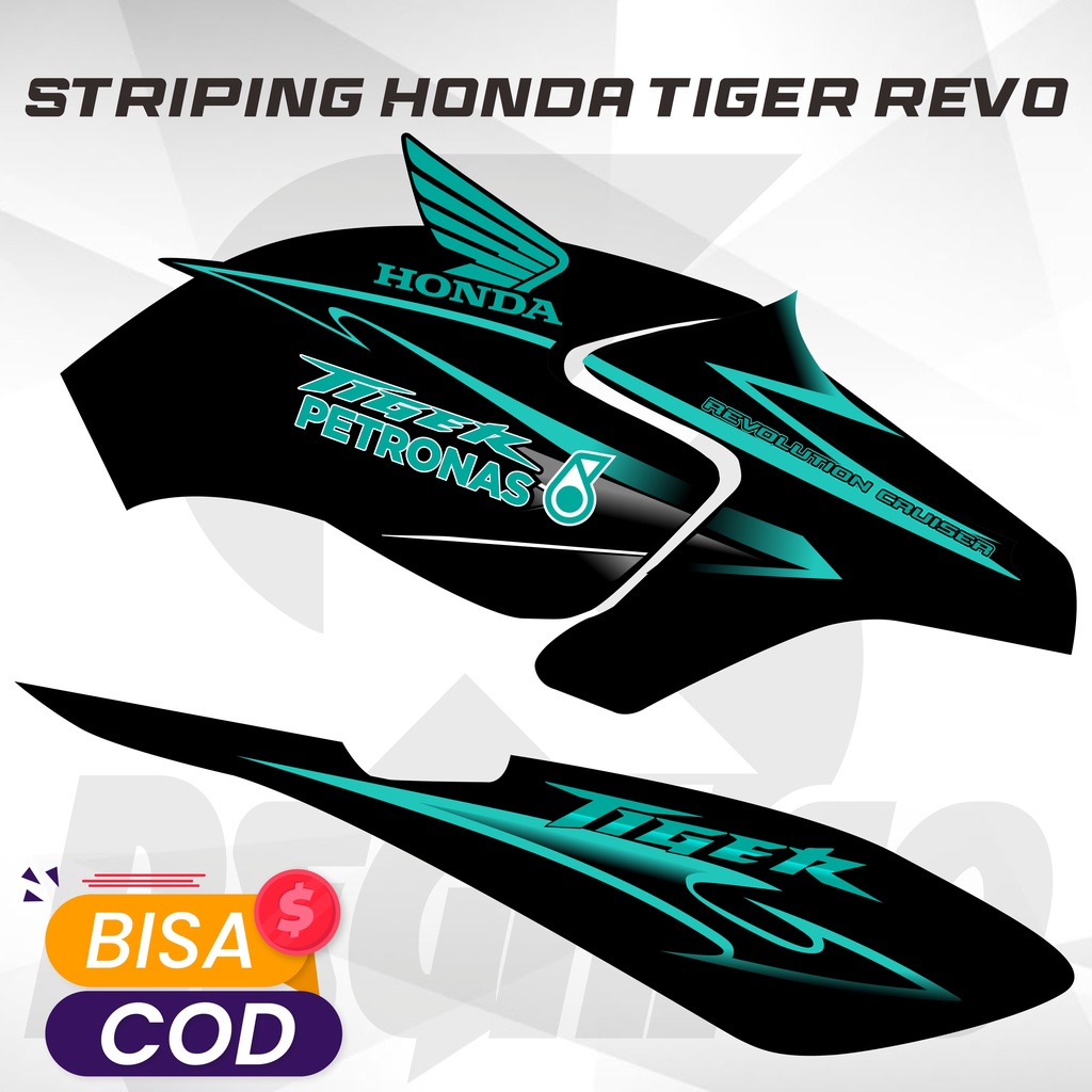 Jual Striping variasi tiger revo petronas | Shopee Indonesia