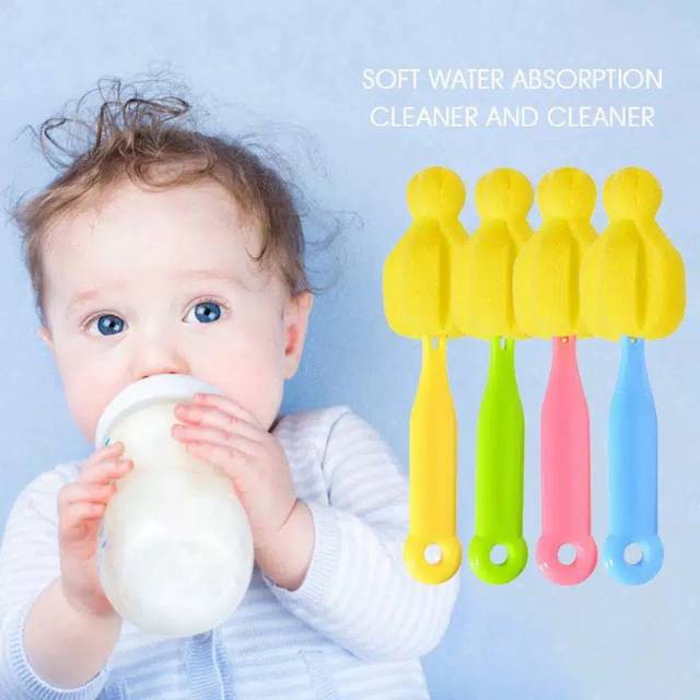 Jual PEMBERSIH BOTOL DOT EMPENG / SPONGE CLEANSER/ SPONGE CUCI DOT ...