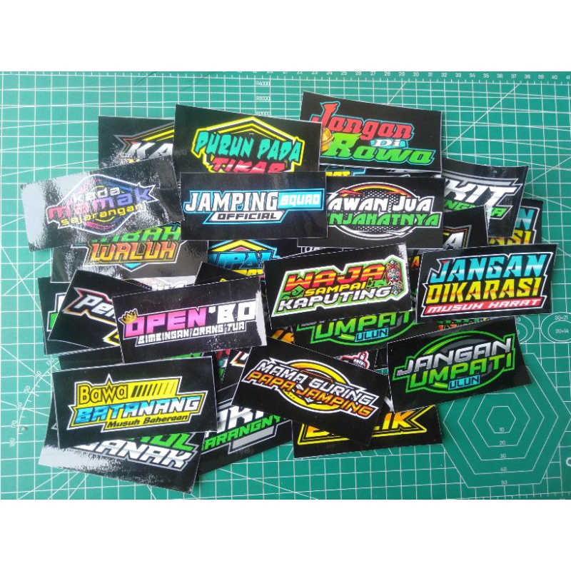 Jual Stiker Bahasa Banjar Kalimantan Selatan | Shopee Indonesia