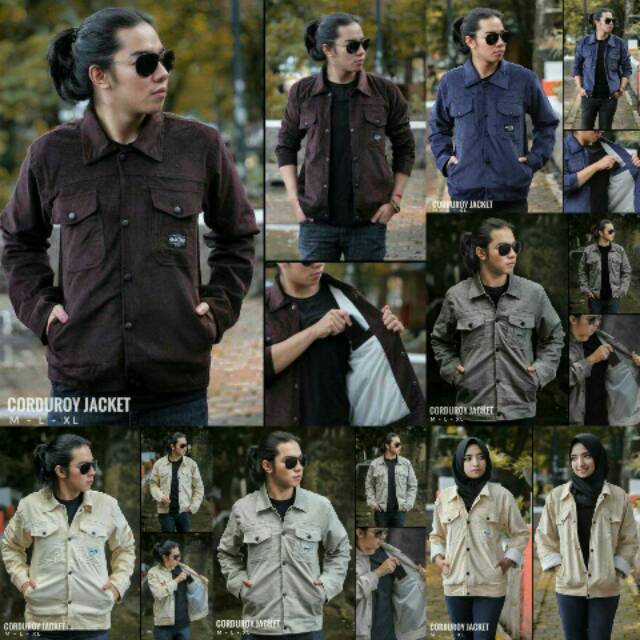 Jual JAKET KEMEJA PRIA SEMI PARKA CDR AMZ | Shopee Indonesia