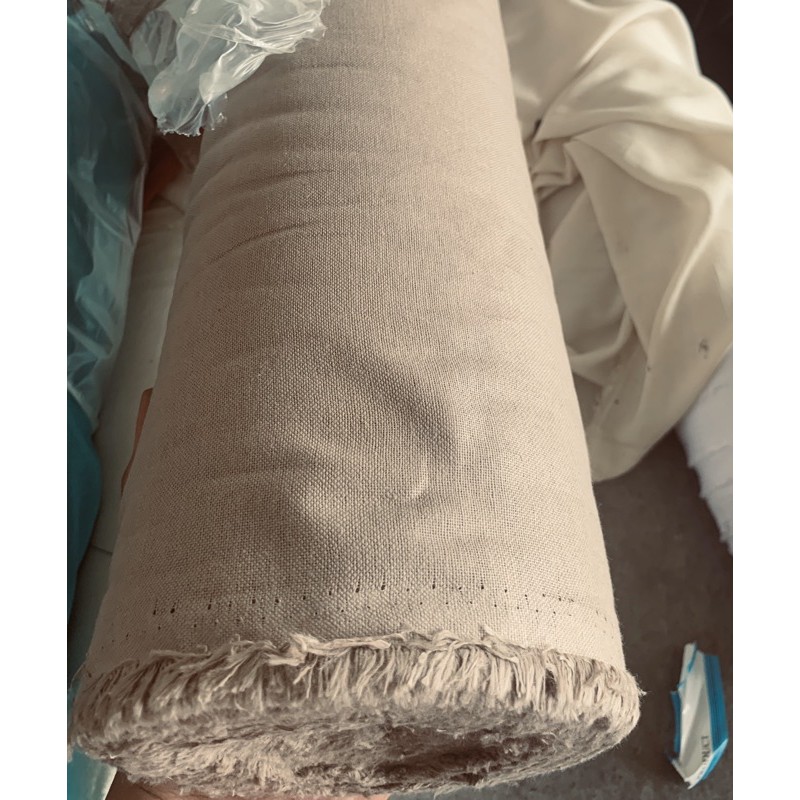 Jual Kain LINEN RAMI Kualitas Premium bahan katun linen | Shopee Indonesia