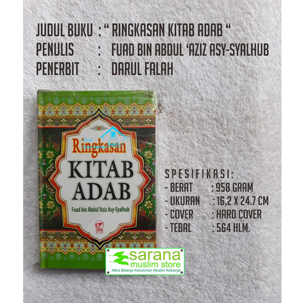Jual Buku Ringkasan Kitab Adab | Shopee Indonesia