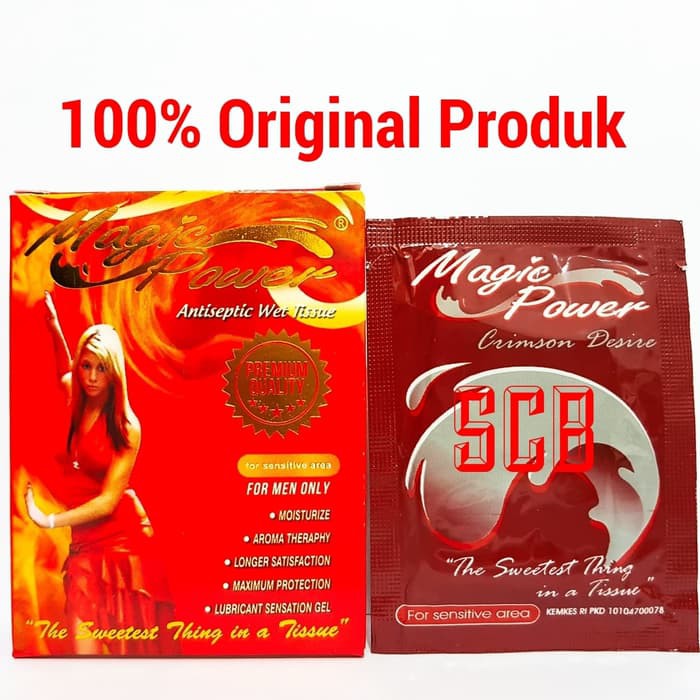 Jual Tissue - Tisu Magic Power CRIMSON DESIRE ( Merah ) | Shopee Indonesia