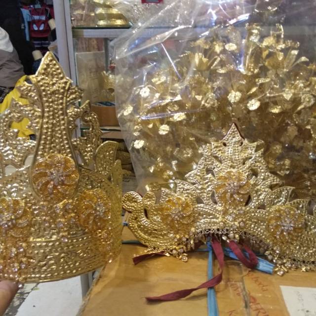 Jual mahkota pengantin adat palembang. | Shopee Indonesia