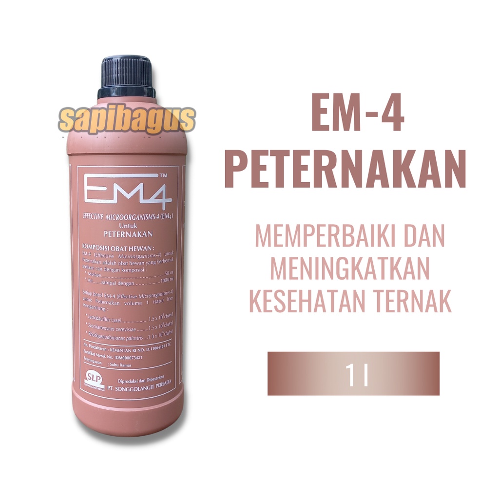 Jual EM4 (Effective Microorganisms-4) 1 liter – Mikroorganisme ...
