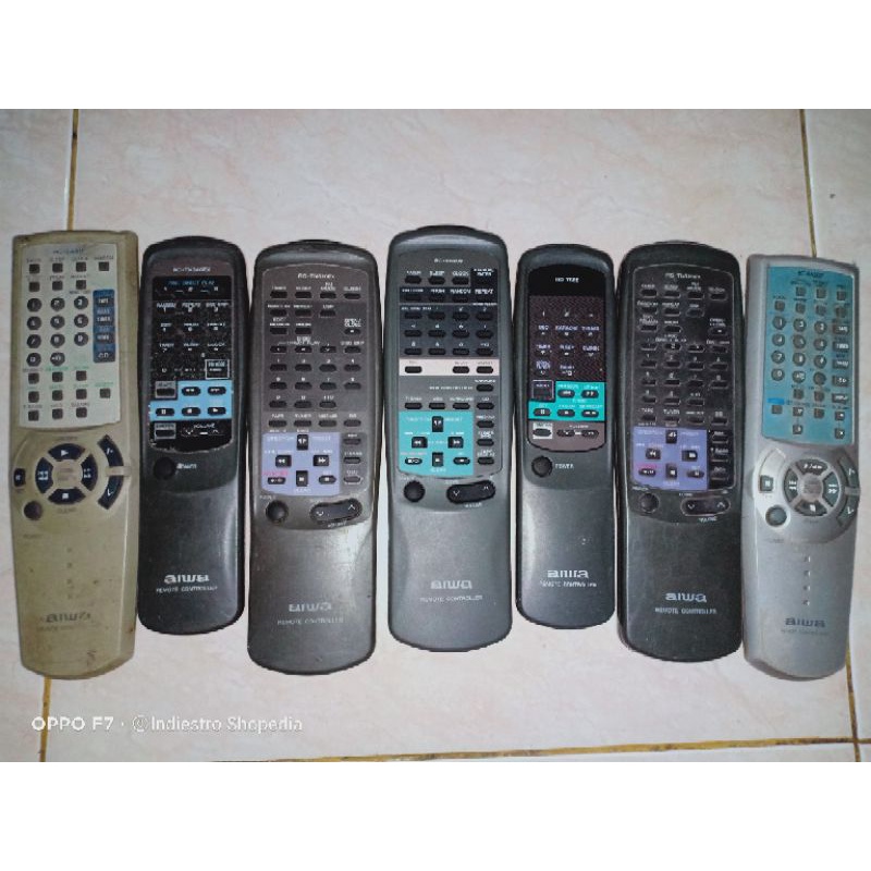 Jual Remote Aiwa Audio System For Compo HIFI Original | Shopee Indonesia