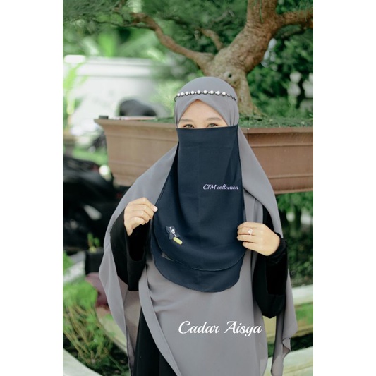 Jual Cadar Aisya oval dua layer by CIM collection | Shopee Indonesia