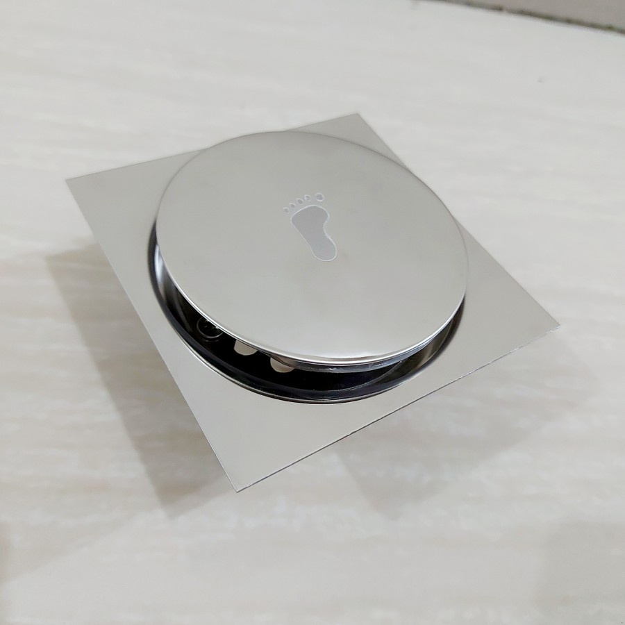 Jual SARINGAN KAMAR MANDI SARINGAN GOT FLOOR DRAIN MODEL INJAK | Shopee Indonesia