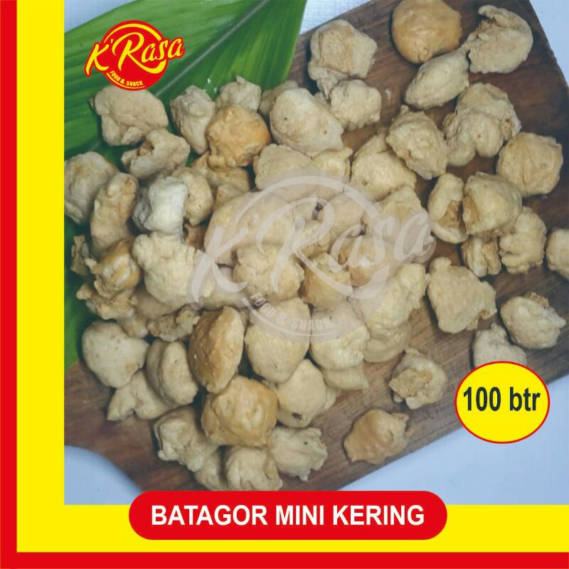 Jual Batagor mini kering bandung 100 btr enak cocok baso aci, dan ...