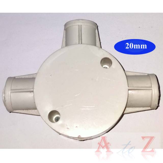 Jual Tdus/t dus/tedus/te dus/teedus/teedus cabang 3 putih 20mm | Shopee ...