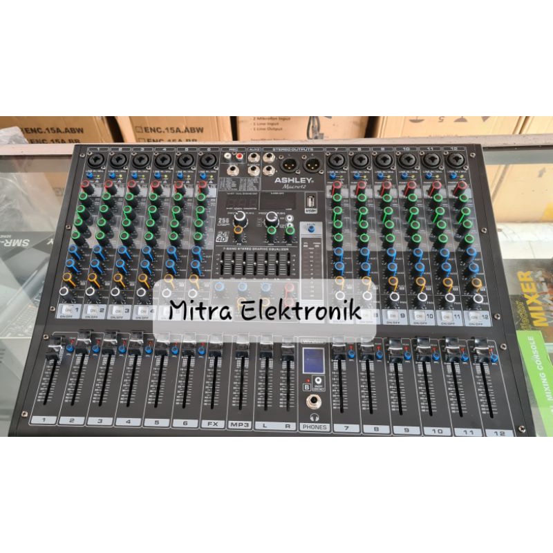 Jual MIXER ASHLEY MACRO 12 CHANNEL Mixer 12 CHANNEL Ashley Macro ...