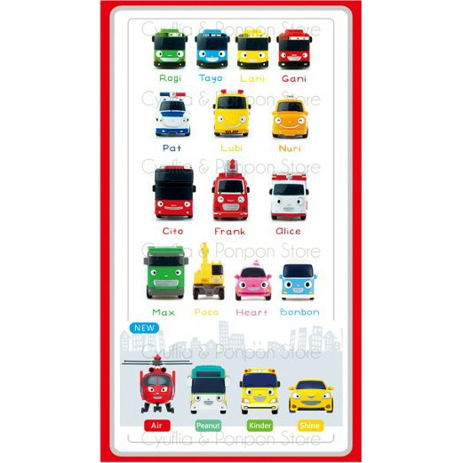 Jual Jual Tayo little Bus Mini 4 set Max Fork Bong2 Heart Limited ...