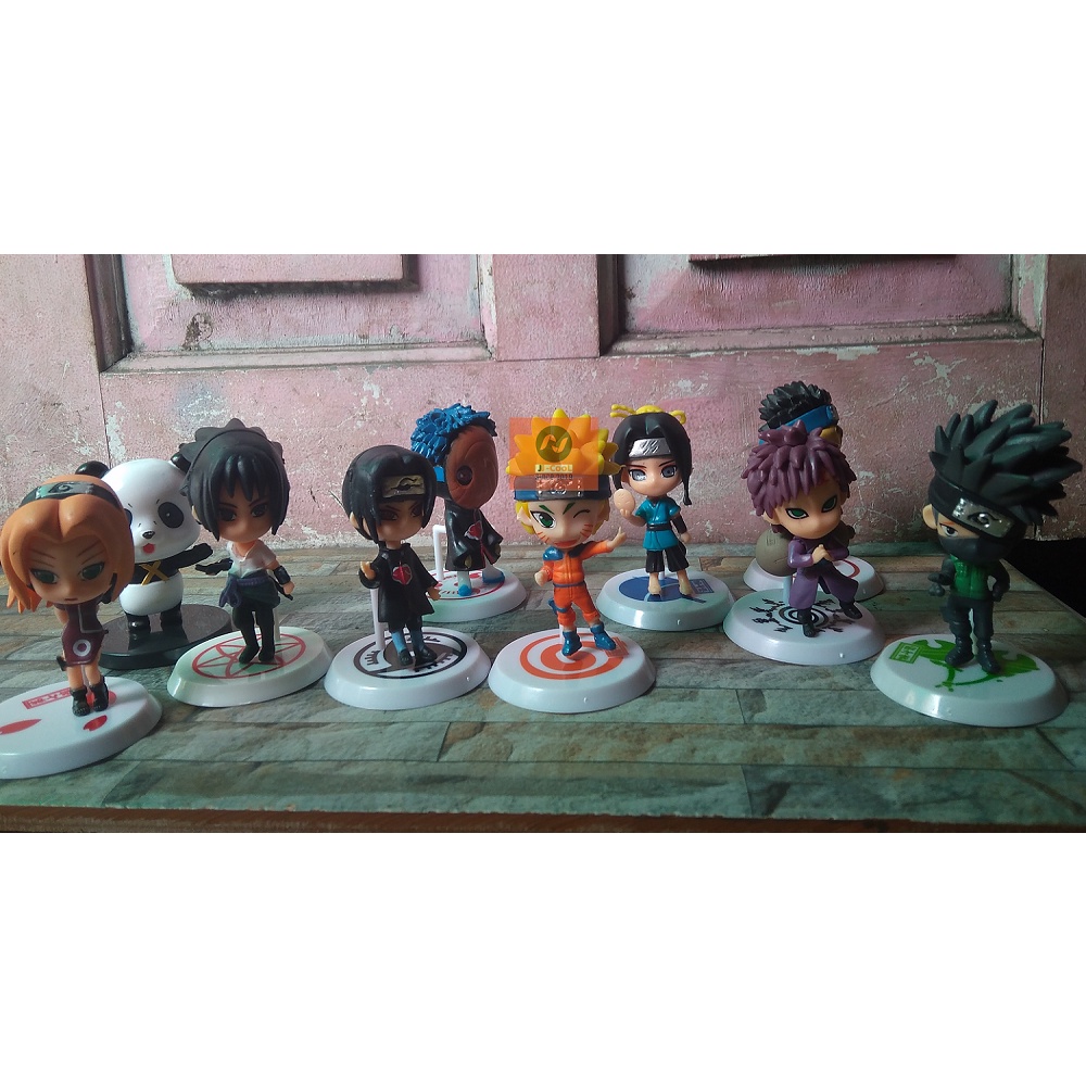 Jual Action Figure Naruto Display Toy / Mainan Pajangan Naruto Karakter ...