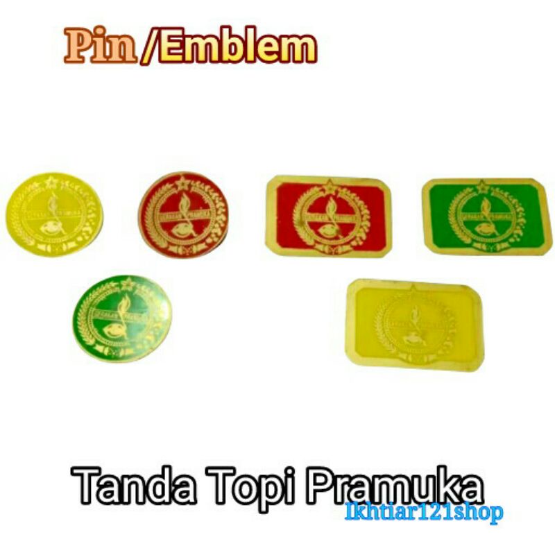 Jual Tanda Topi Pramuka/Emblem Pin Topi Pramuka/Tatop Pramuka | Shopee ...