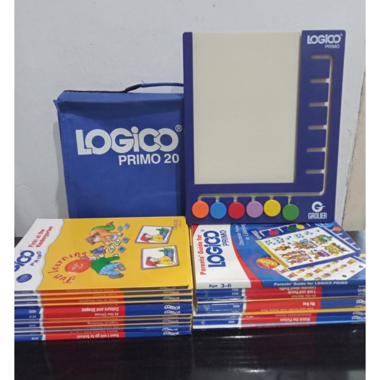 Jual Logico Primo Piccolo Maximo Grolier Second Fun Thinkers Board Game ...